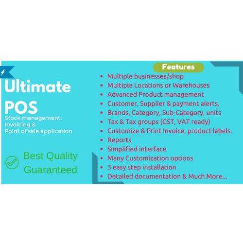 Ultimate POS Best ERP, Stock Management, Point of Sale & Invoicing ...